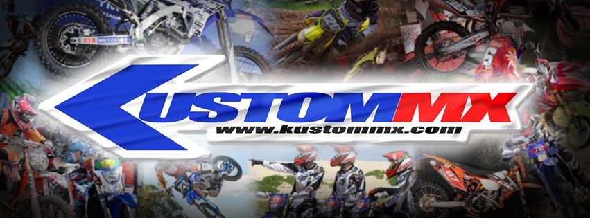 KUSTOM MX HOUR METER WITH MOUNT BRACKET - ORANGE